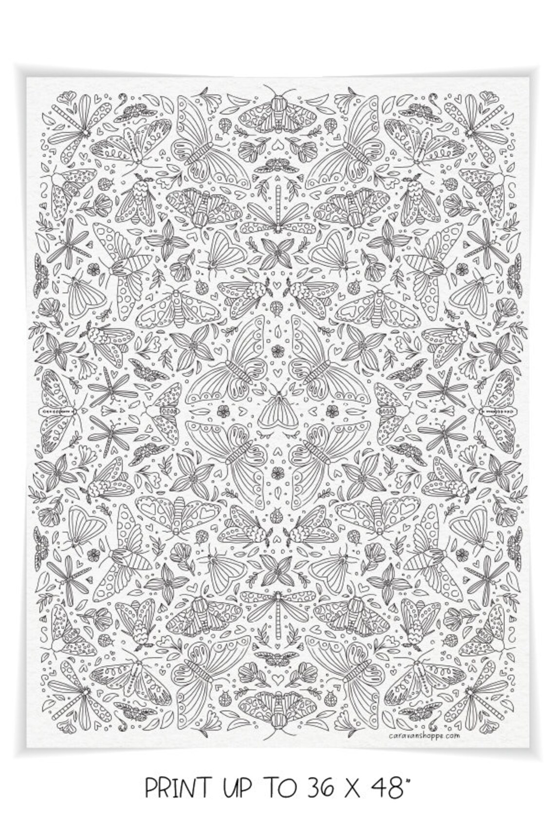 Coloring Poster Giant Coloring Poster Coloring for Kids Fun - Etsy