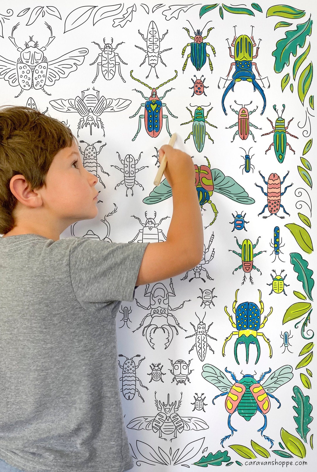 Coloring Poster, Giant Coloring Poster, Coloring for Kids, Fun Kids ...