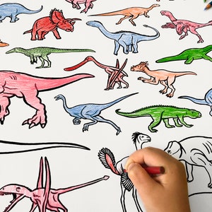 Coloring Poster, Giant Coloring Poster, Coloring for Kids, Fun Kids ...