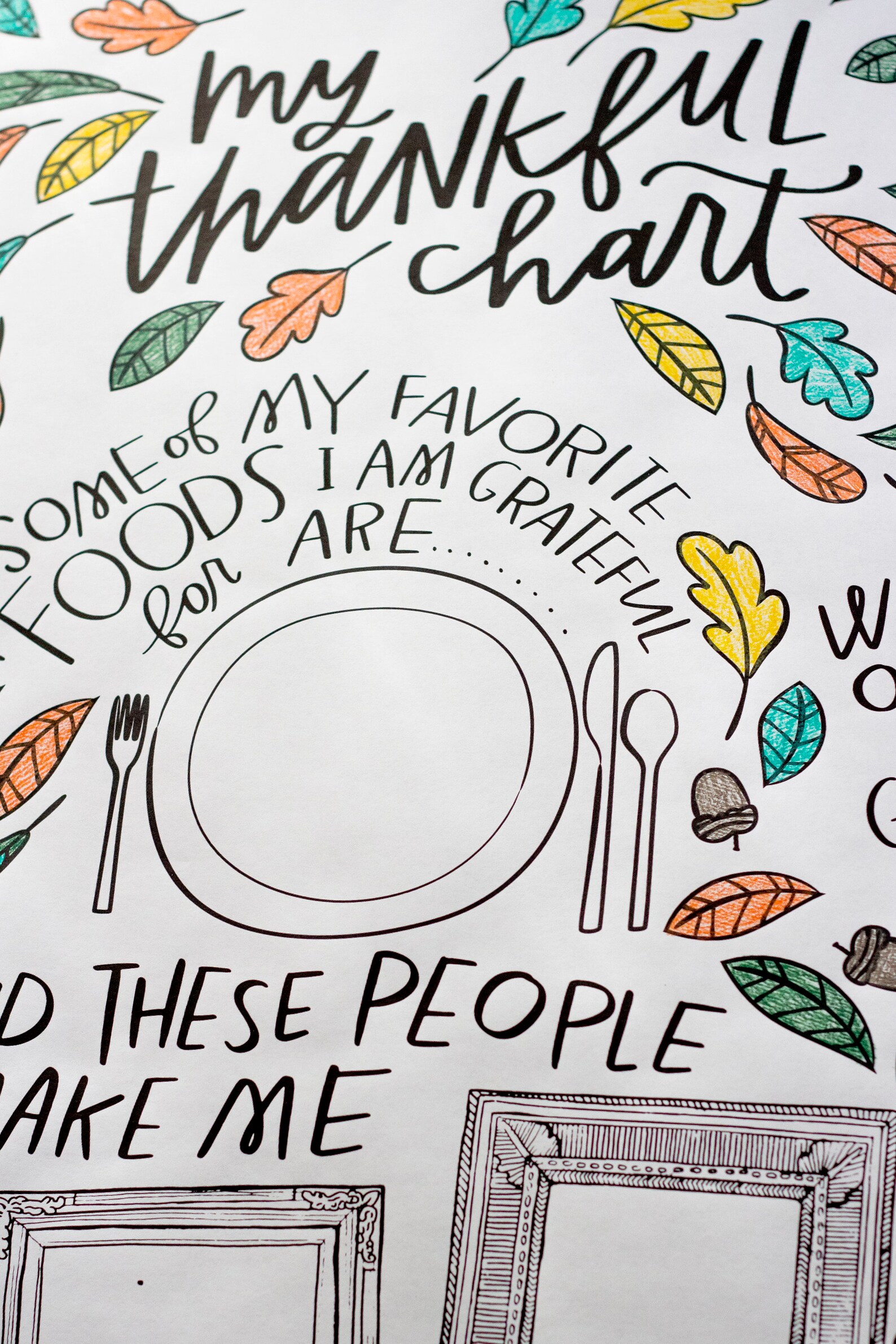 Thanksgiving Poster for Kids This Thanksgiving, Fun Coloring and ...