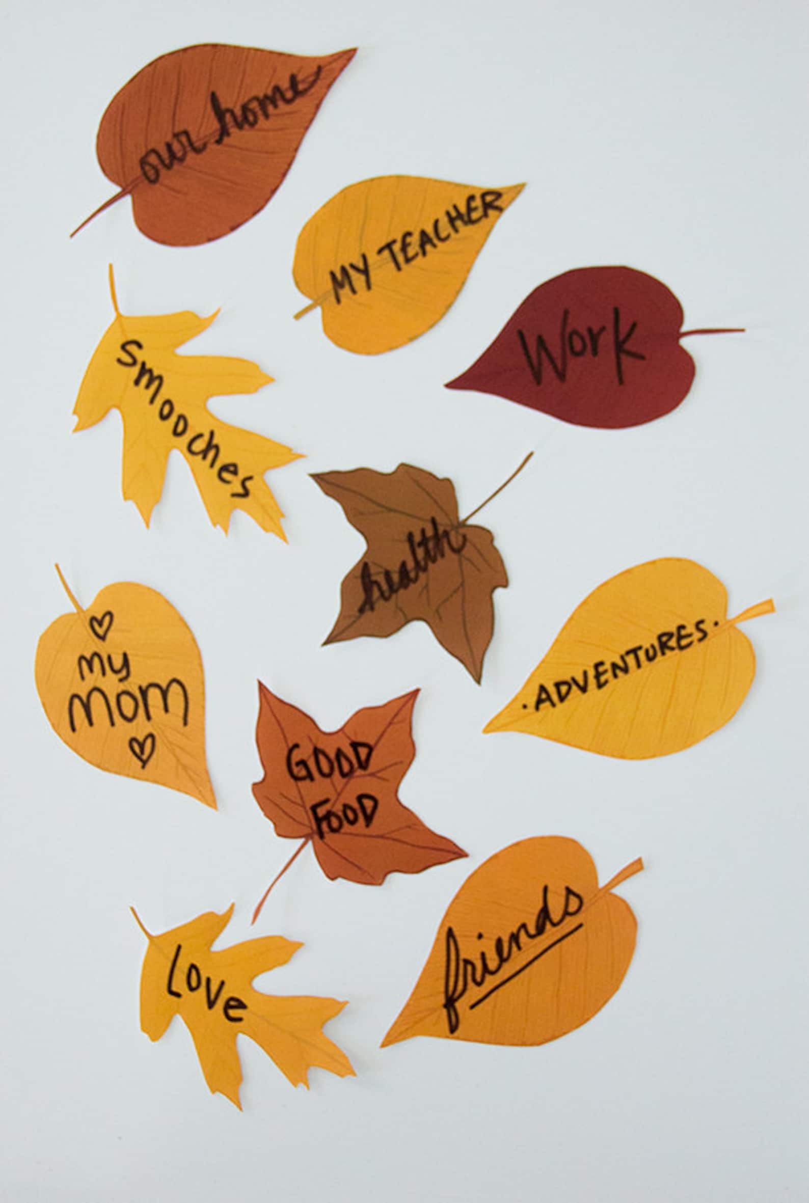 Draw Together Thankful Tree, Thankful List for Thanksgiving, Grateful ...