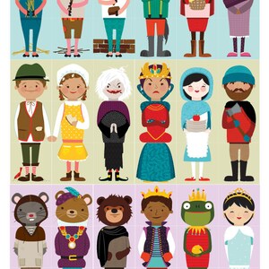 Olliblocks Fairy Tales, Building Blocks, Character Blocks for Kids ...