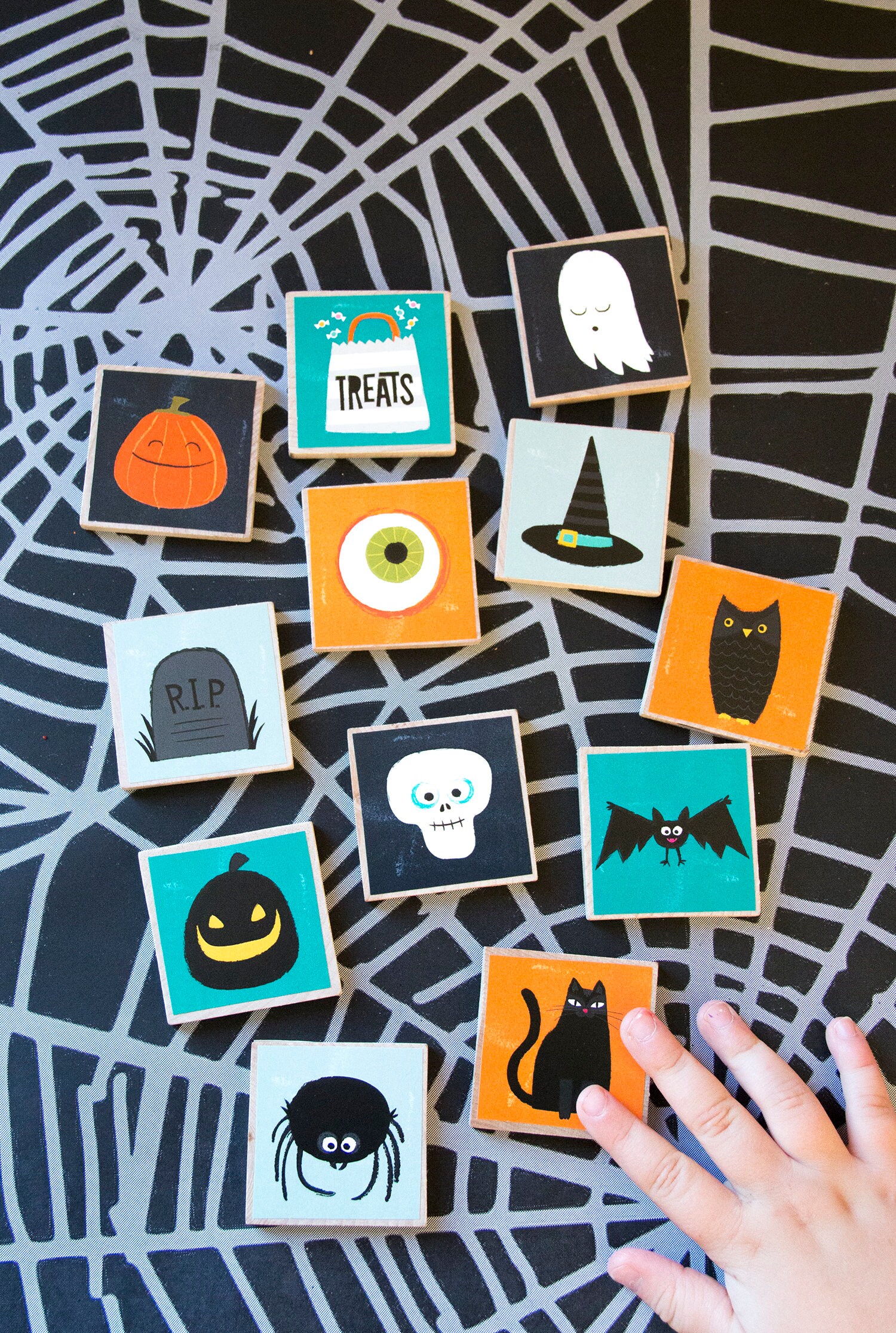 Halloween Memory Game Fun Halloween Game for Little Kids - Etsy