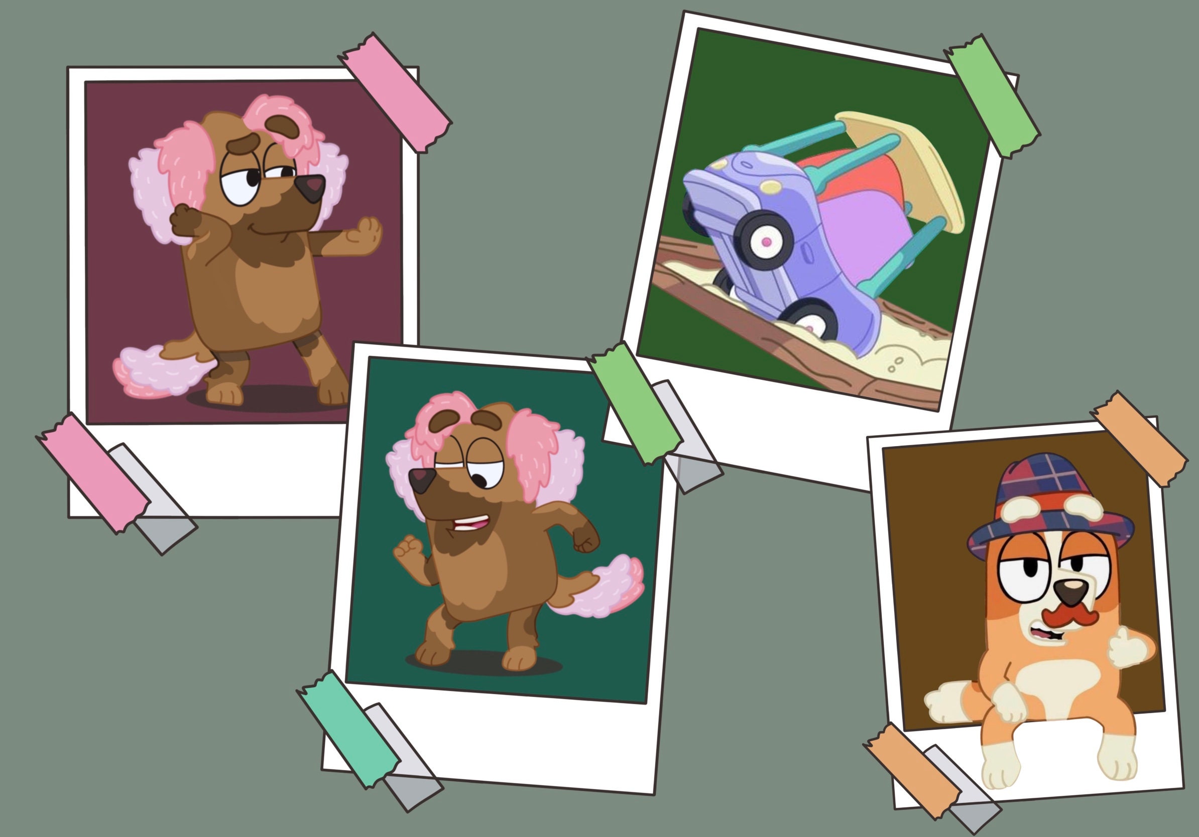 Custom Bluey Character Art: Bring Your Vision to Life With Personalized ...