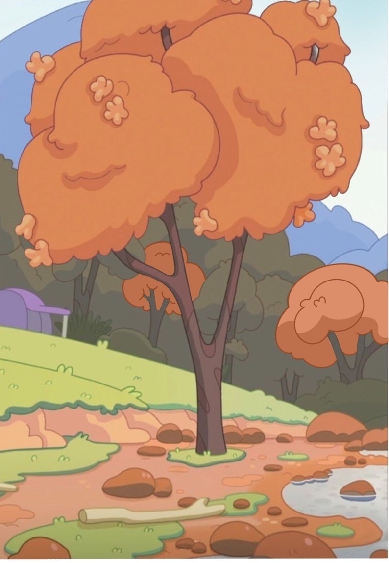 Bluey Fall Halloween Phone Wallpaper - Etsy