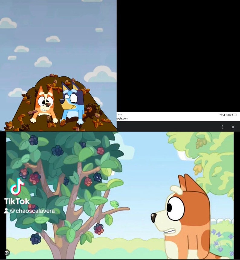 Bluey Fall Halloween Phone Wallpaper - Etsy