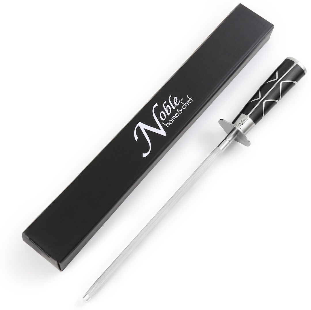 Professional Knife Sharpening Steel 10 or 12 Inch Magnetized - Etsy
