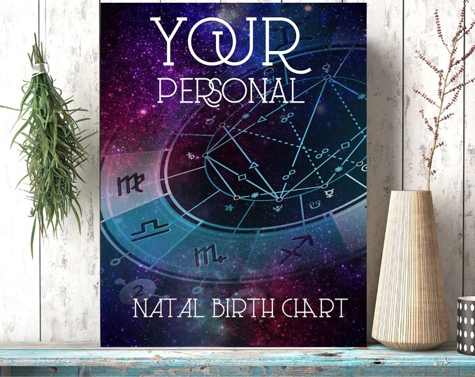 Astrology Birth Chart Interpretation Report - Etsy
