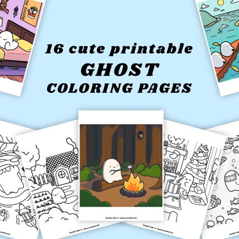 Book Page Ghosts - Etsy