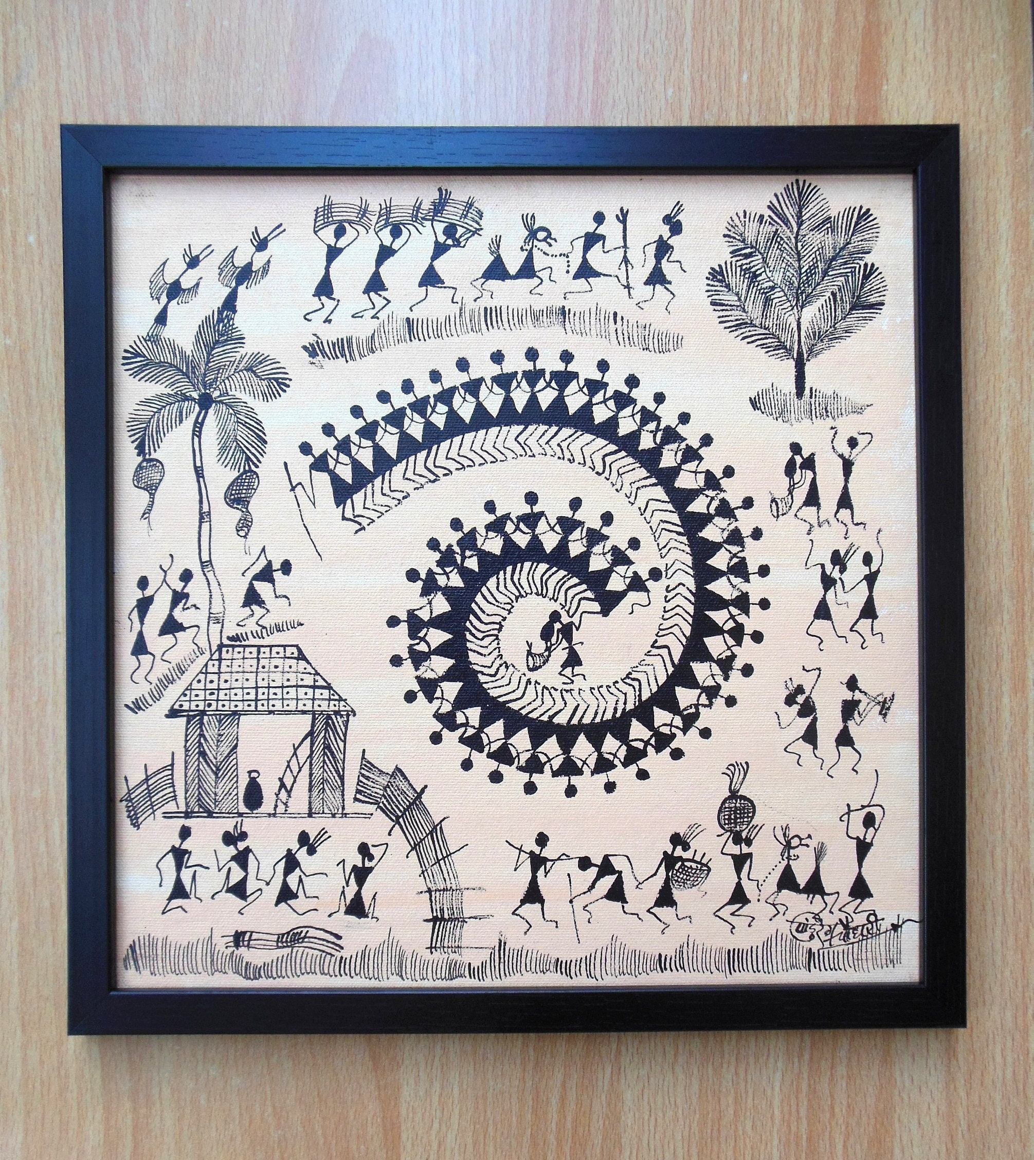 Warli Painting, Warli Art, Tarpa Dance, Folk Dance, Indian Traditional ...
