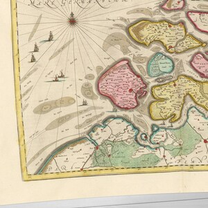 Map of Zeeland | Middelburg, Zierikzee, Goes, Yerseke, Zelzate, Zeeland ...