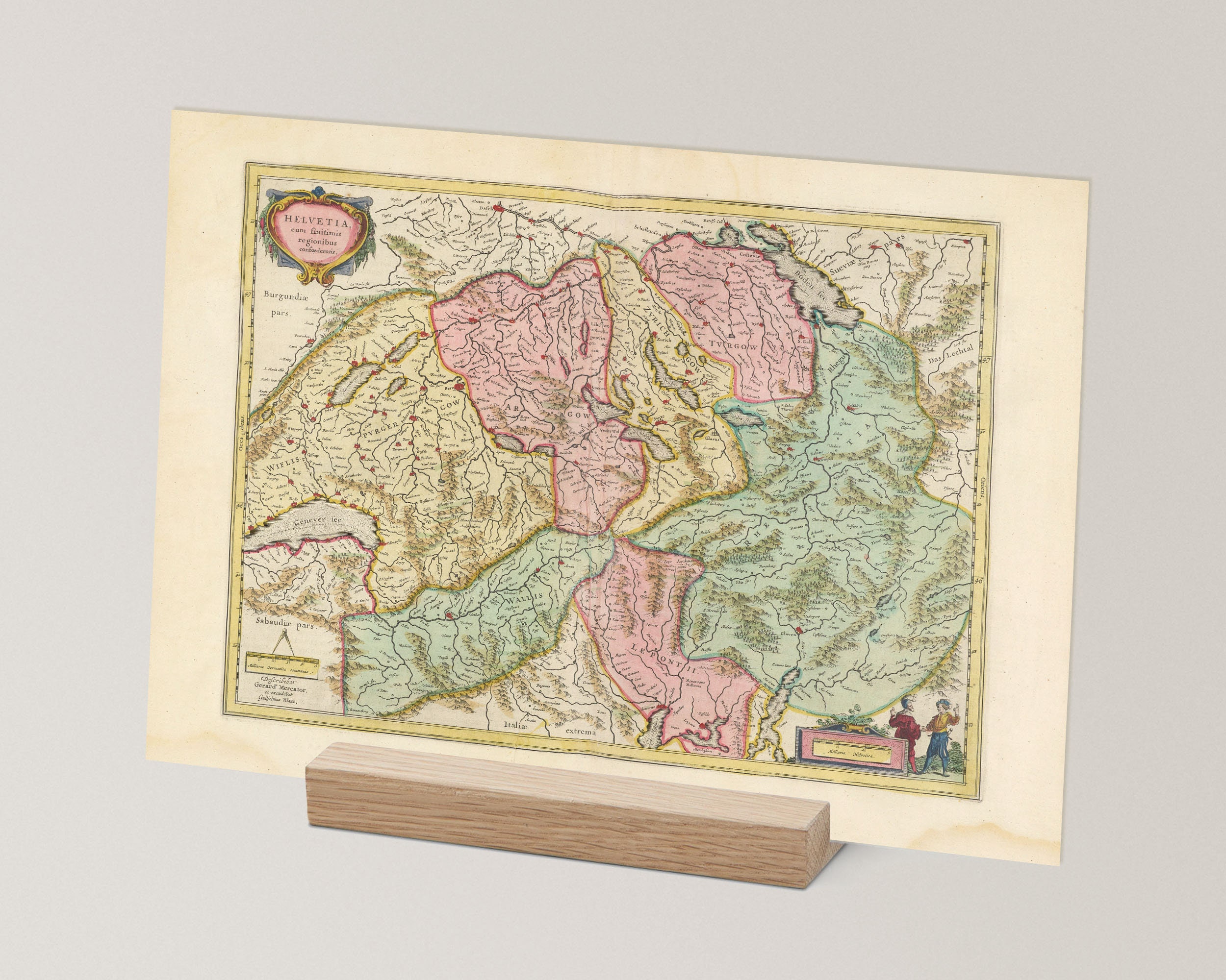 Switzerland Old Map Luzern Horw Kriens Sarnen Stans - Etsy