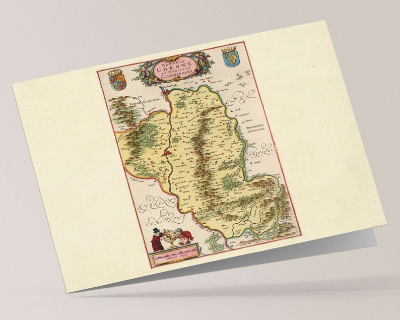 Carlow Old Map Print of Ireland County Carlow Carlow - Etsy