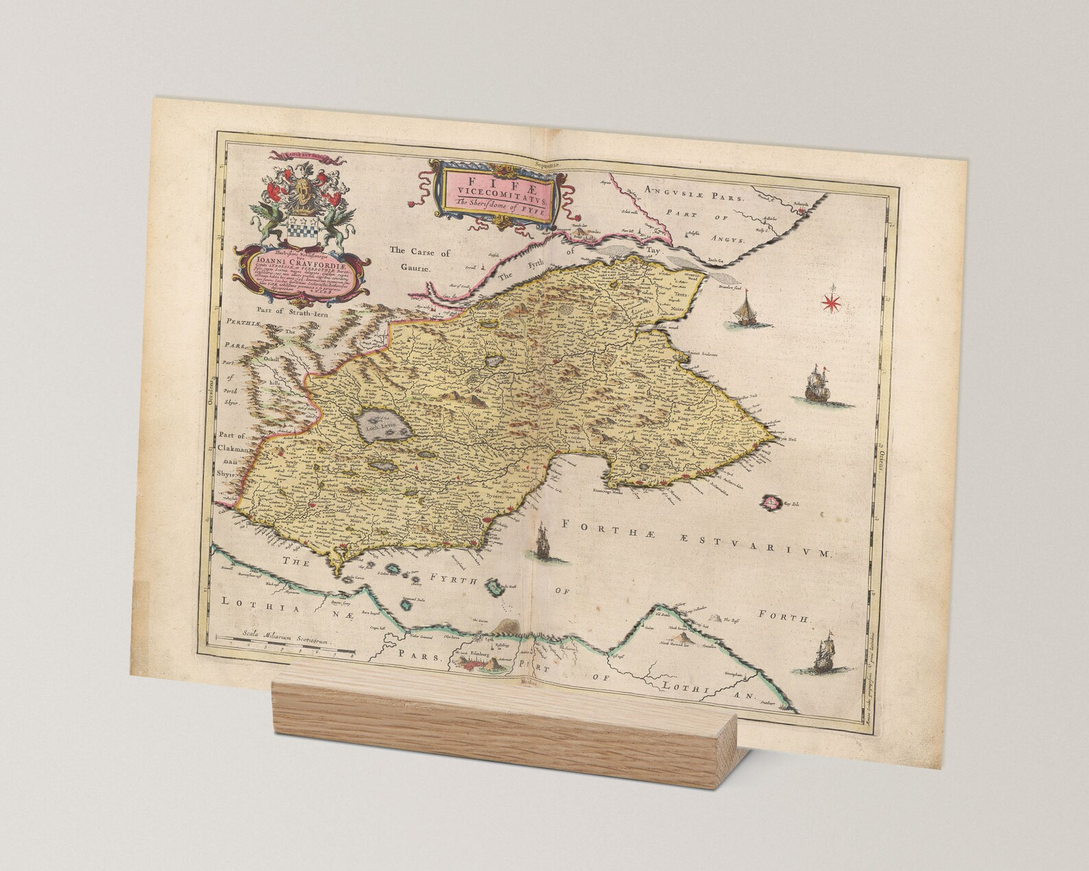 Fife Old Map Glenrothes Methil Markinch Cupar Leven - Etsy