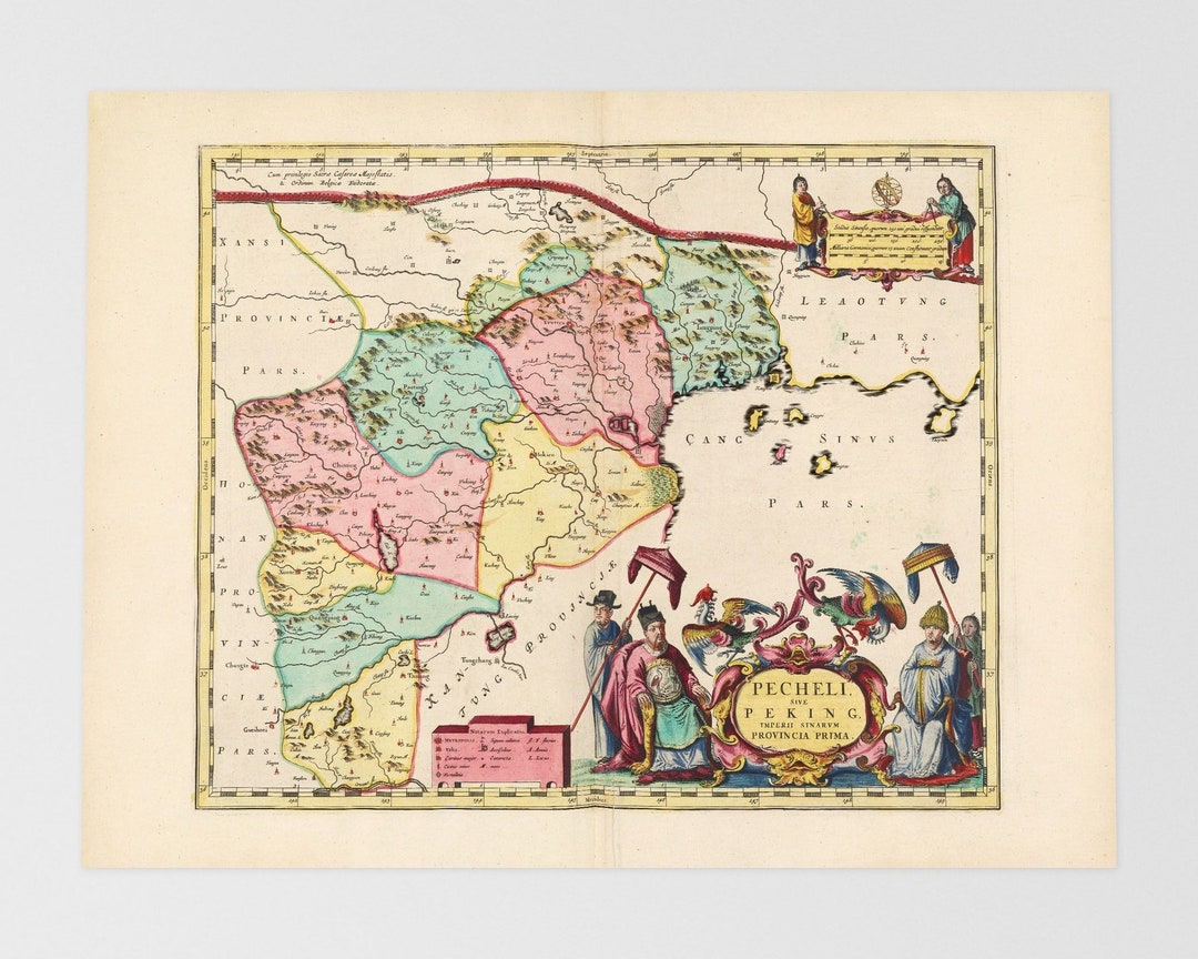 Map of East Asia | Beijing, Baoding, Tianjin, Dongying, Changzhou ...