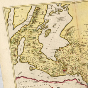 Stirling Council Old Map Gartocharn, Croftamie, Killearn, Drymen ...