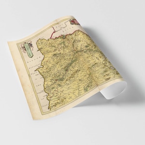 Map of Ayrshire | Straiton, Ayr, Maybole, Dalmellington, Dailly, South ...