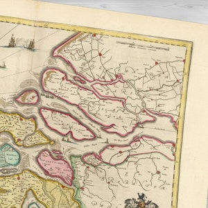 Map of Zeeland | Middelburg, Zierikzee, Goes, Yerseke, Zelzate, Zeeland ...