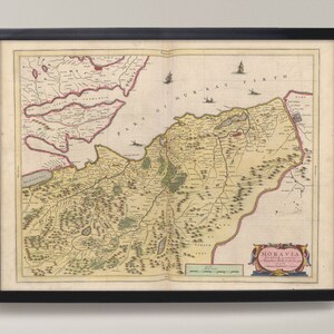 Moray Old Map Forres Nairn Dyke Kintessack Auldearn - Etsy