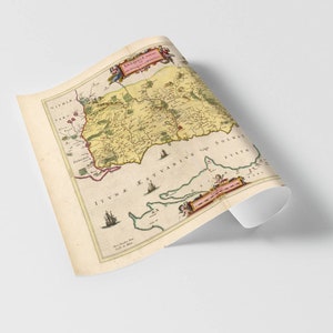 Old Map Dumfries, Galloway Annan, Eastriggs, Bowness on Solway ...