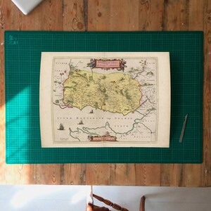 Old Map Dumfries, Galloway Annan, Eastriggs, Bowness on Solway ...