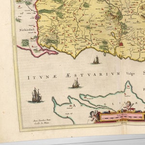 Old Map Dumfries, Galloway Annan, Eastriggs, Bowness on Solway ...