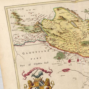 Map of Stirlingshire | Cumbernauld, Coatbridge, Airdrie, Stirling ...