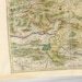 Map of Saxony-anhalt } Old German Map: Lutherstadt Eisleben, Querfurt ...