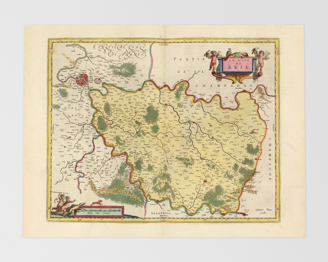 Map of Seine-et-marne | Marles En Brie, Pommeuse, Neufmoutiers En Brie ...