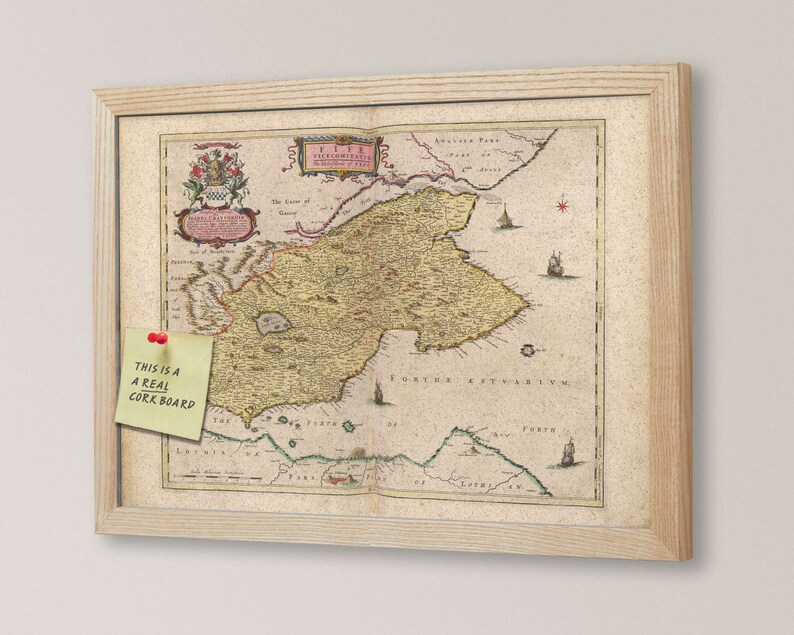 Fife Old Map Glenrothes Methil Markinch Cupar Leven - Etsy