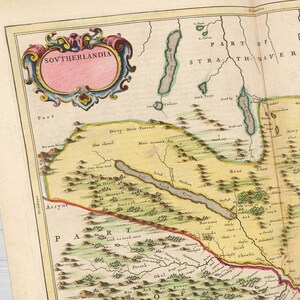Map of Sutherland | Lairg, Bonar Bridge, Golspie, Brora, Dornoch ...
