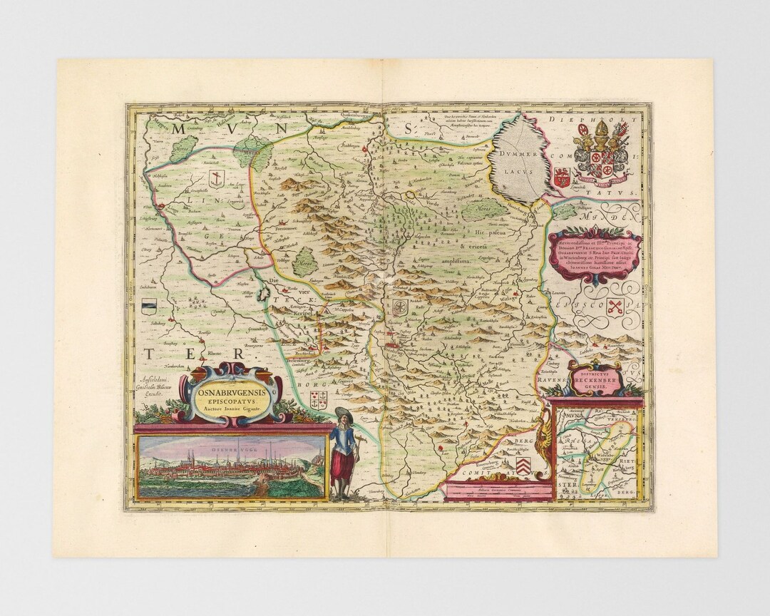 Map of Lower Saxony | Osnabrck, Lotte, Bramsche, Wallenhorst ...
