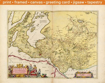Old Map of Stirling - Etsy