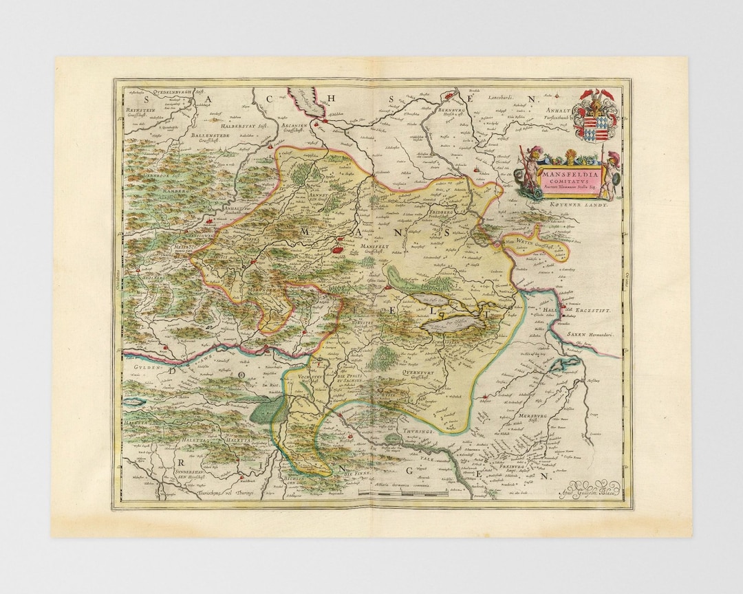 Map of Saxony-anhalt | Lutherstadt Eisleben, Querfurt, Sangerhausen ...