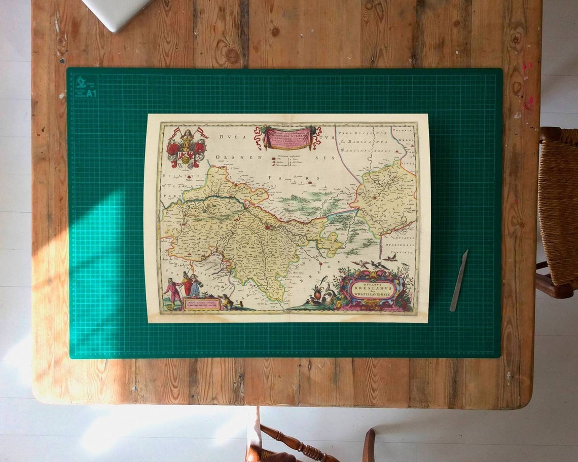 Lower Silesia Old Map Wrocaw, Jelcz Laskowice, Siechnice, Trzebnica ...