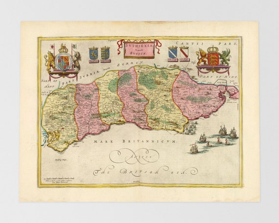 Cliffs Of Dover Map