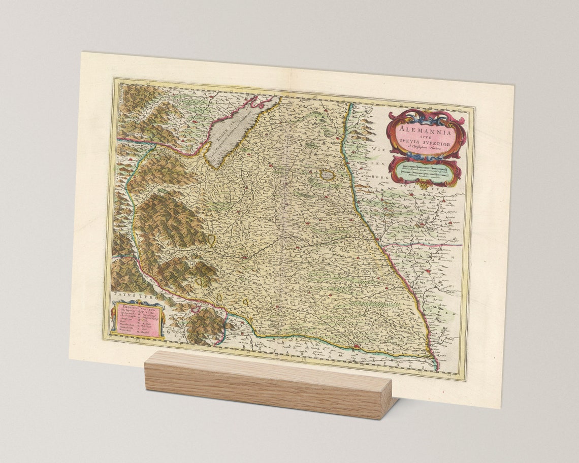 Map of Germany | Bad Waldsee, Biberach an Der Ri, Altusried, Bad ...