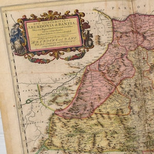 Map of Aberdeenshire } Old Scottish Map: Aberdeen, Banff, Royal Deeside ...