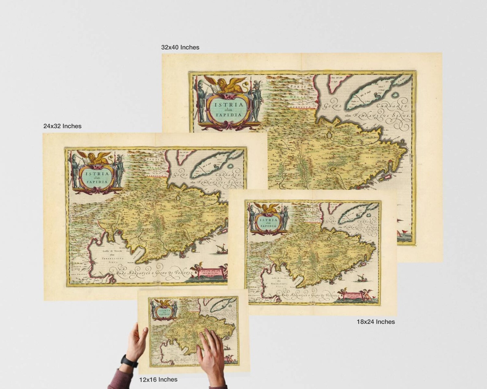 Map of Istria | Buzet, Pazin, Koper Capodistria, Sveti Martin ...