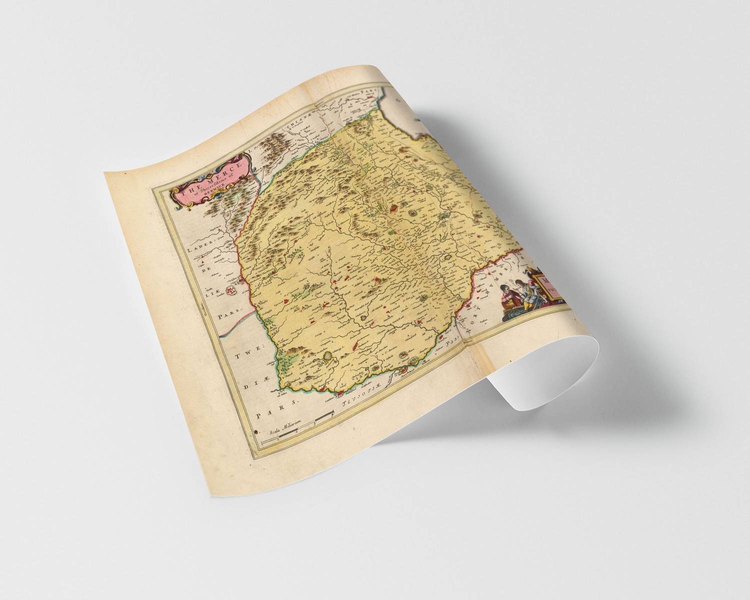 Berwickshire Old Map Duns, Longformacus, Berwick Upon Tweed, Gavinton ...