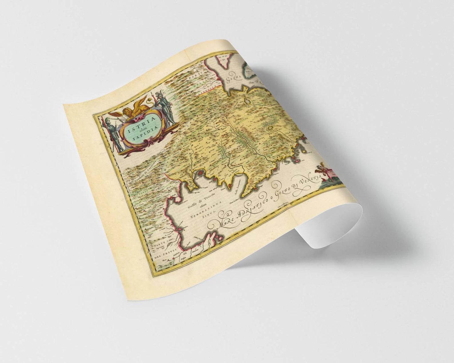 Map of Istria | Buzet, Pazin, Koper Capodistria, Sveti Martin ...