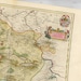 Map of Saxony-anhalt } Old German Map: Lutherstadt Eisleben, Querfurt ...