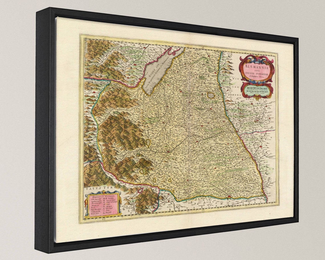 Map of Germany | Bad Waldsee, Biberach an Der Ri, Altusried, Bad ...