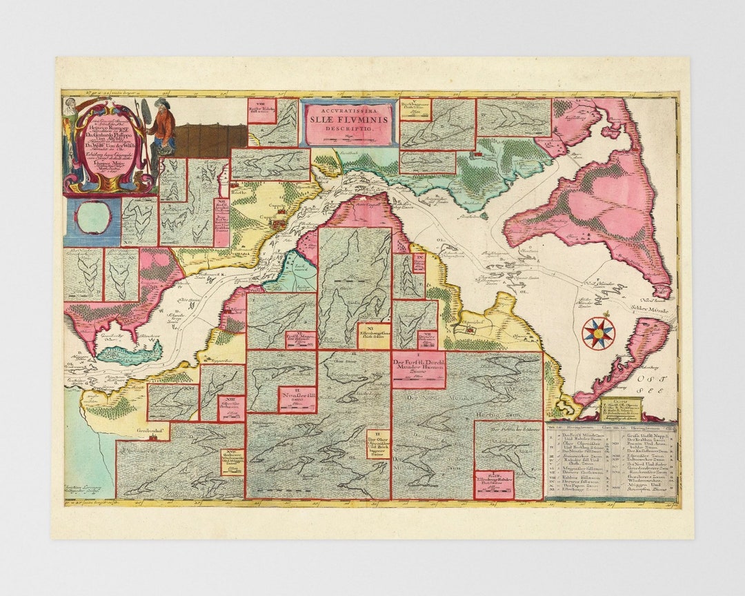 Old Map Schleswig-holstein | Kappeln, Kopperby, Winnemark, Drphof ...