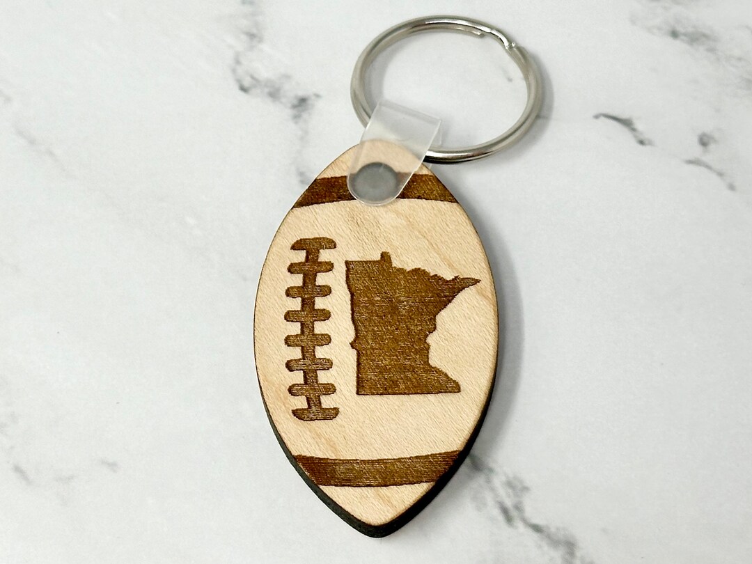 Minnesota Football Keychain - Etsy