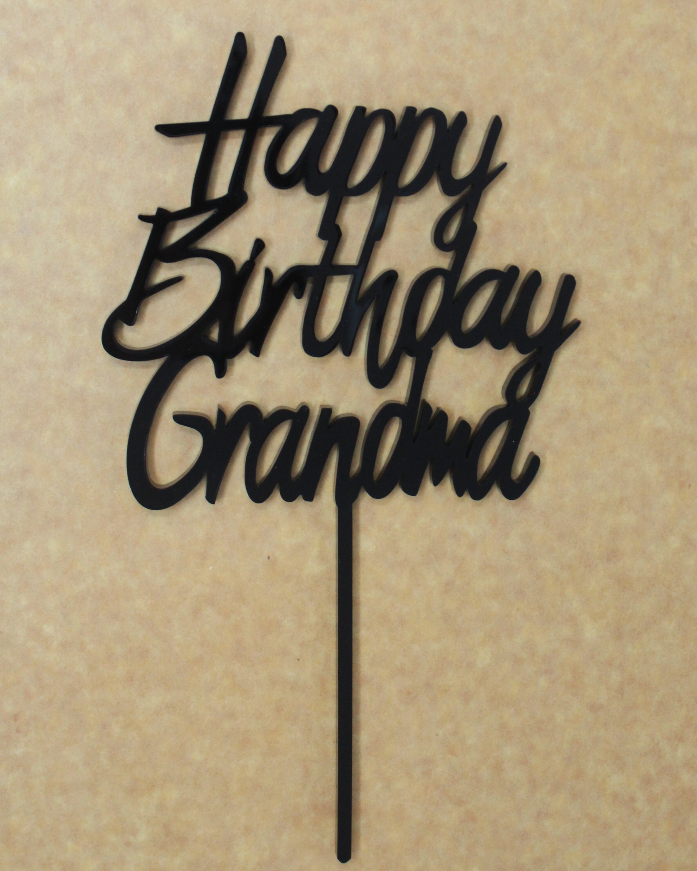 Happy Birthday Grandma Cake Topper - Etsy