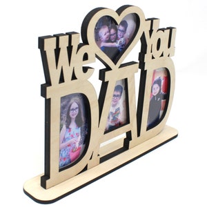 We Love You Dad Picture Frame - Etsy