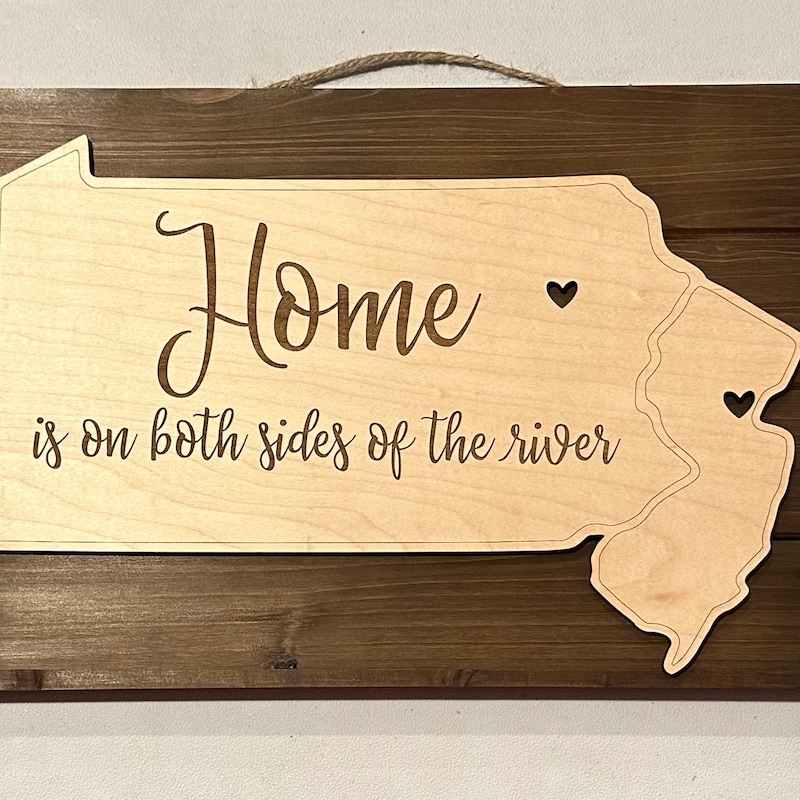 River Sign - Etsy