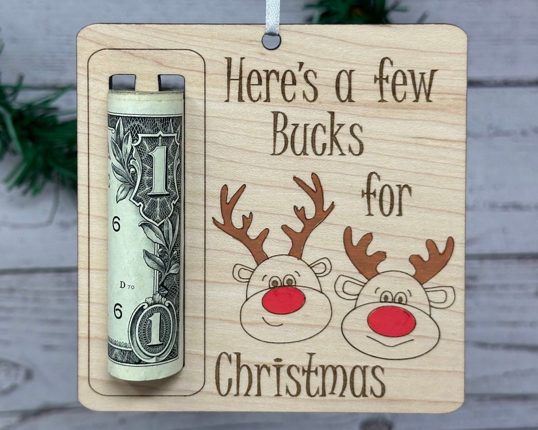Money Holder Christmas Ornament - Etsy