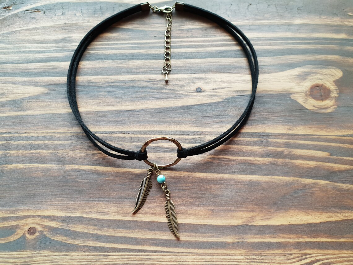 Boho Choker Bohemian Necklace Native Jewelry Boho Jewelry | Etsy